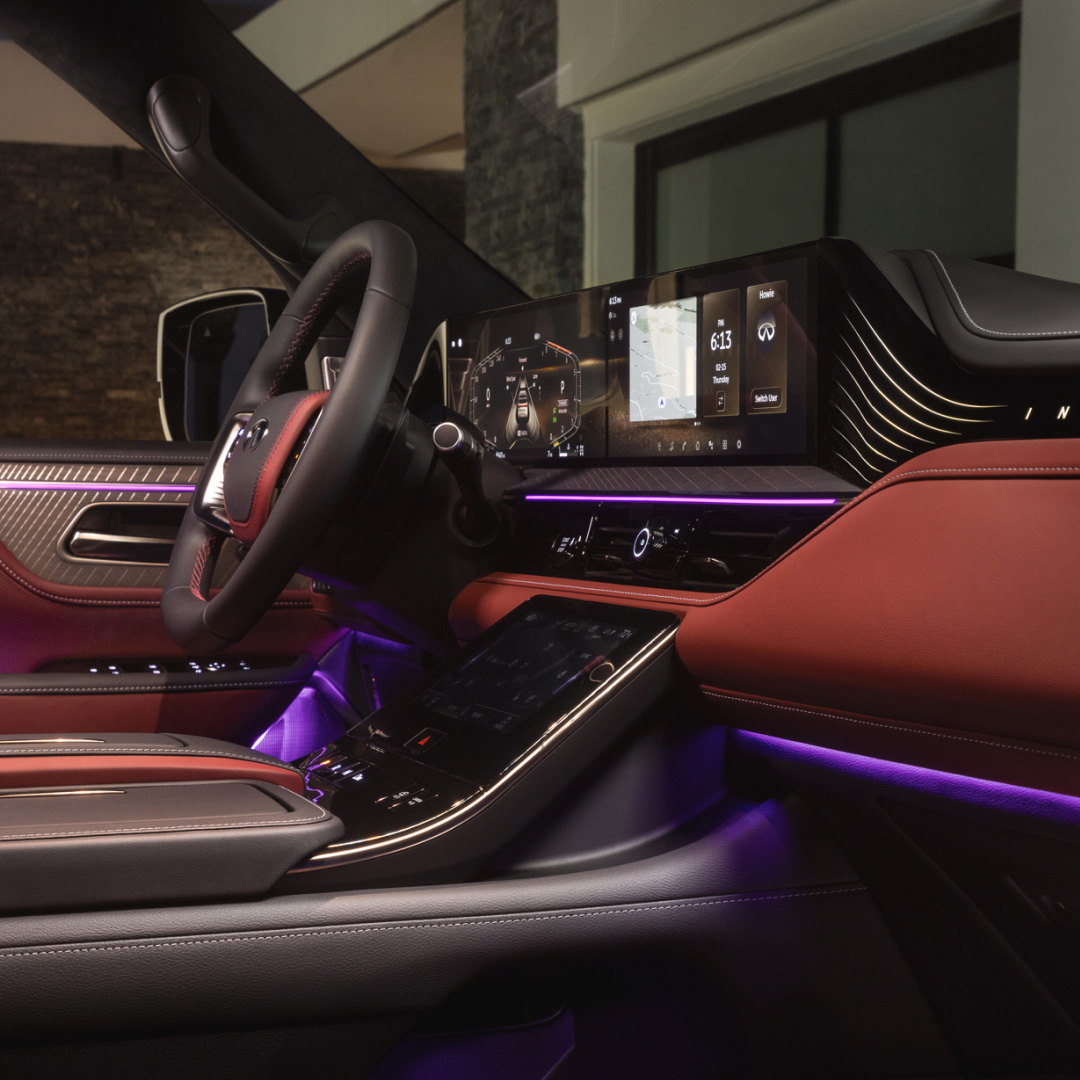 2026 INFINITI QX80 Interior Design - Full-Size SUV | INFINITI Dubai