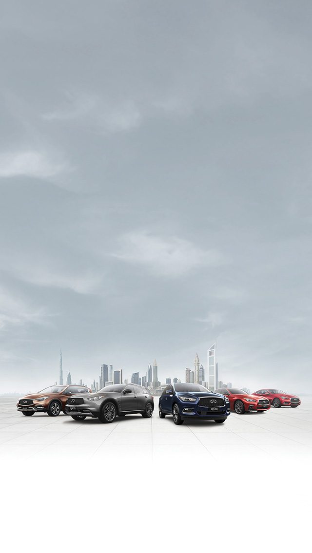 INFINITI Dubai Sedans, Hybrids, SUVs and Crossovers