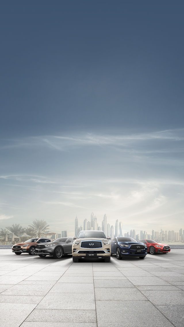 INFINITI Dubai Sedans, Hybrids, SUVs and Crossovers